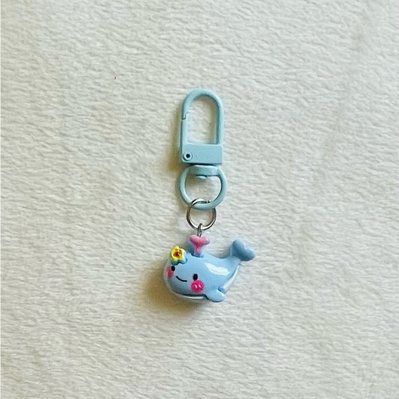 Accessories | Brand New Cute Blue Ocean Whale Keychain Keyring Bags ...